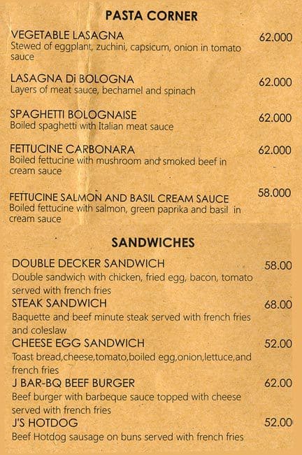 Menu at Stark Craft Beer Garden pub & bar, Kuta