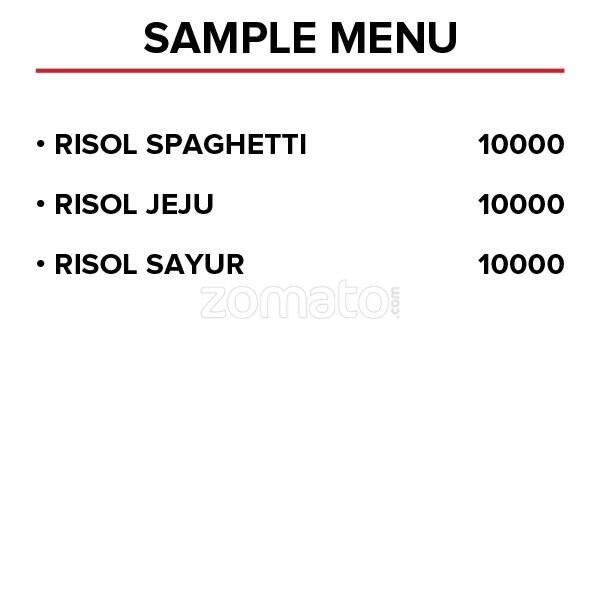 Menu at My Friend Stick restaurant, West Jakarta