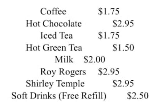 Menu at Wan Q Restaurant, Portland, NW Cornell Rd