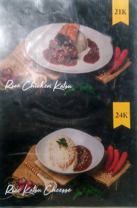 Menu at Ramen Bajuri Lengkong restaurant, Bandung, Jl. Sasak Gantung Jl ...