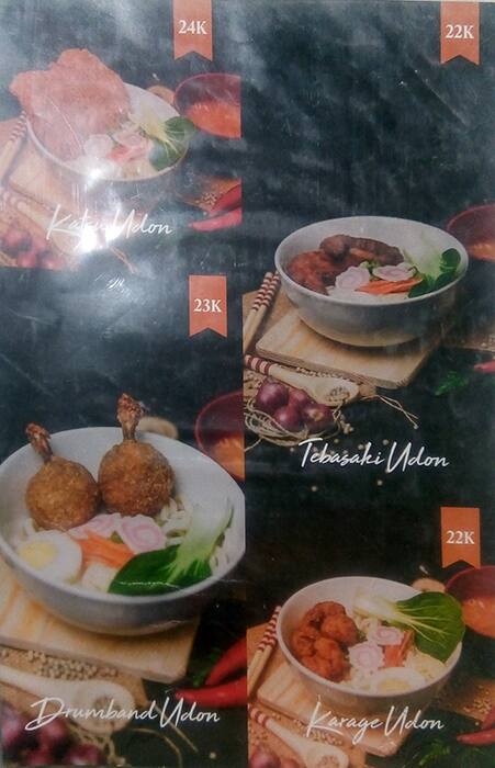 Menu at Ramen Bajuri Lengkong restaurant, Bandung, Jl. Sasak Gantung Jl ...