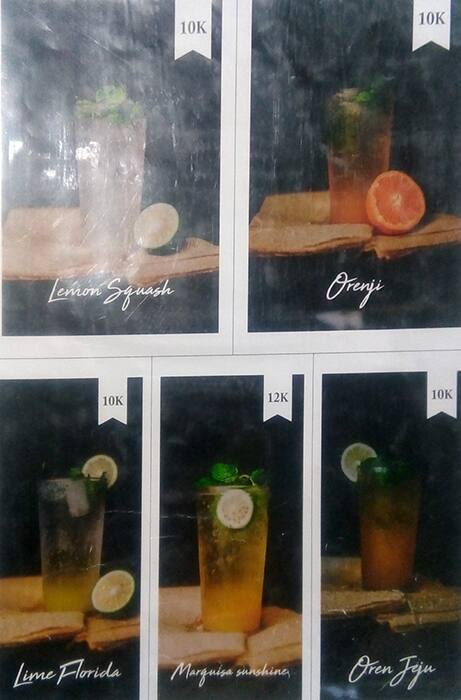 Menu at Ramen Bajuri Lengkong restaurant, Bandung, Jl. Sasak Gantung Jl ...