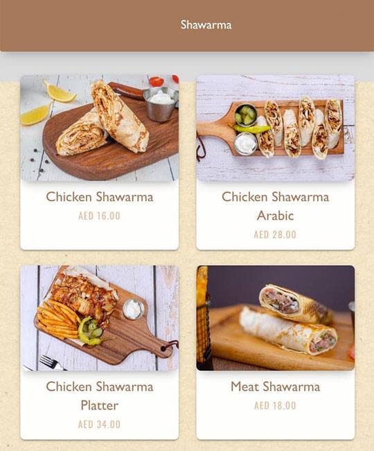 Menu at Raseef Beirut رصيف بيروت دبي restaurant, Dubai