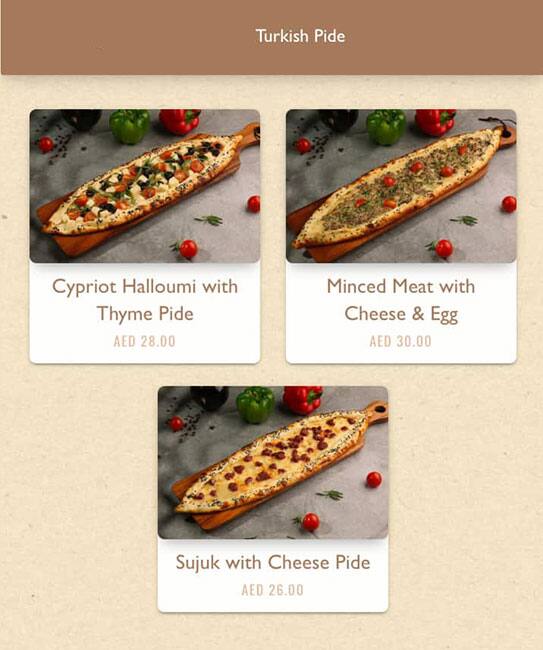 Menu at Raseef Beirut رصيف بيروت دبي restaurant, Dubai