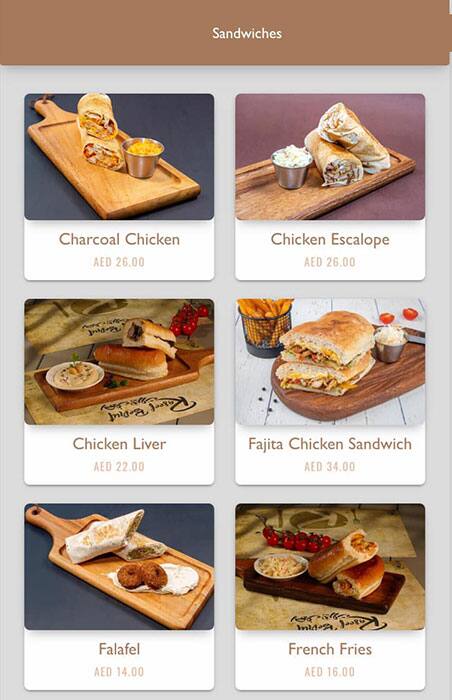 Menu at Raseef Beirut رصيف بيروت دبي restaurant, Dubai