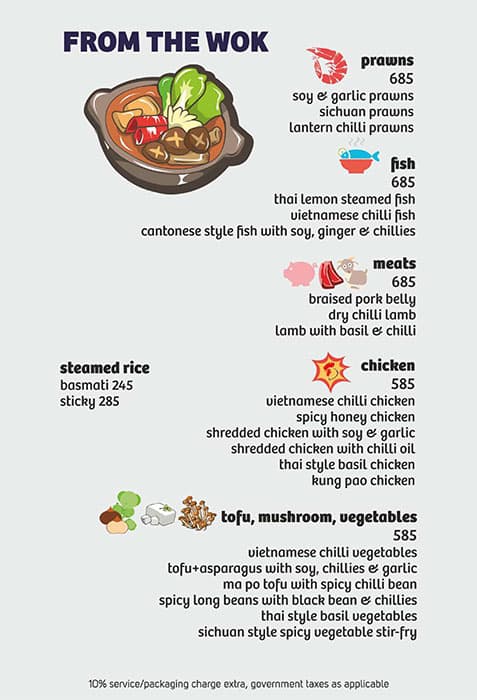 Menu at Yum Yum Cha, Gurugram, Tuli House
