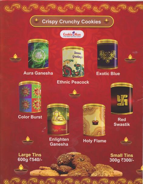Cookie Man Menu, Menu for Cookie Man, Brigade Road, Bangalore - Zomato