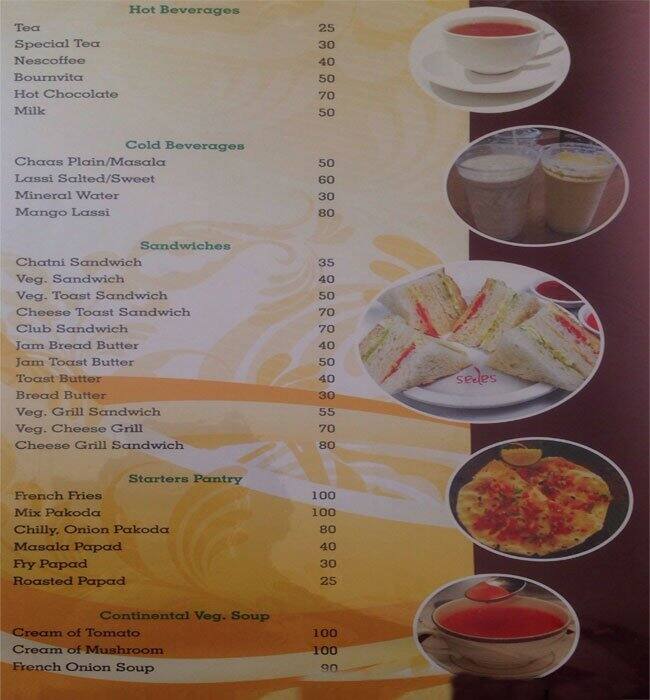 Oasis Family Restaurant Menu, Menu for Oasis Family Restaurant, Baner ...