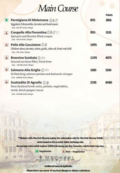 Menu at Bella Cucina, Gurugram