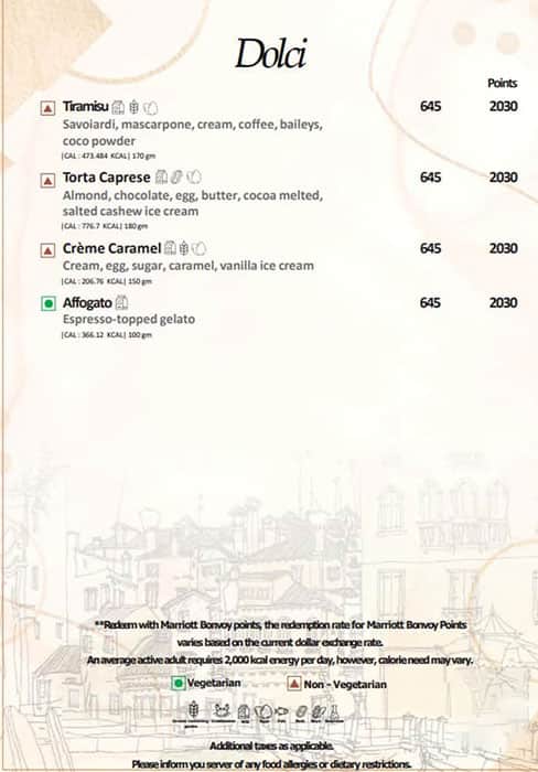 Menu at Bella Cucina, Gurugram