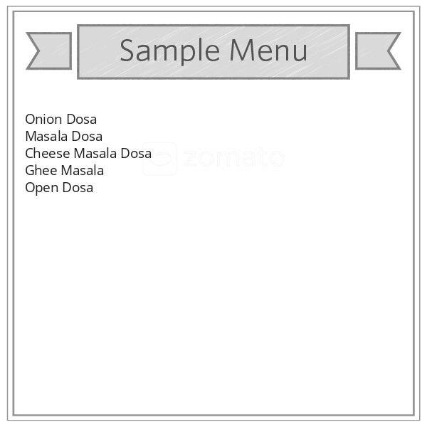 Menu of Kabini Canteen, Malleshwaram, Bangalore