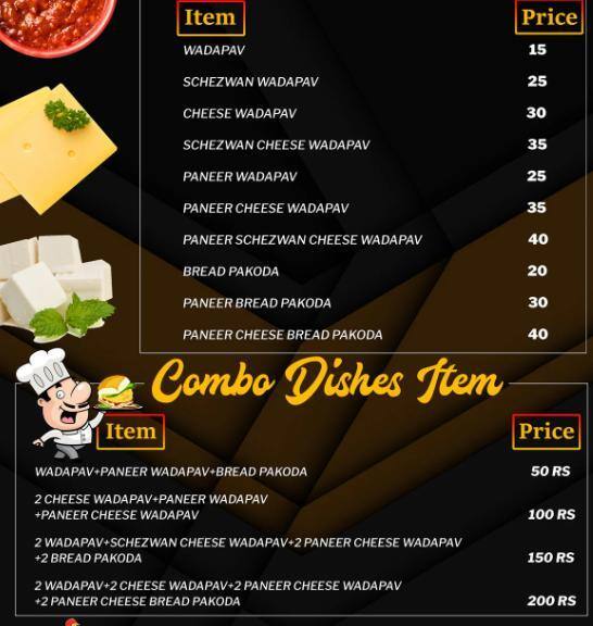 Menu of Cinefood, Mira Road, Mumbai