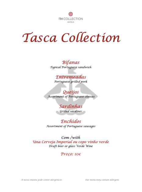 Menu at Ático Sky Bar - NH Collection Liberdade, Lisbon