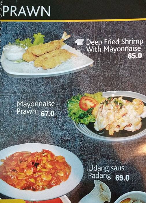 Menu at Apollo Cafe, Central Jakarta, ibis budget Jakarta Cikini