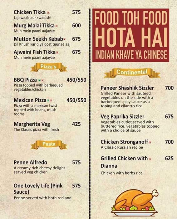 Menu of Duman Turkish Lounge, Swaroop Nagar, Kanpur