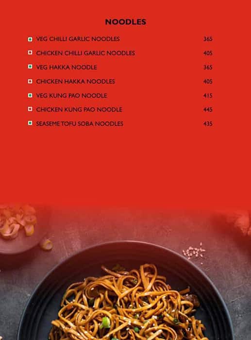 Menu at Terrace On 3, Jammu