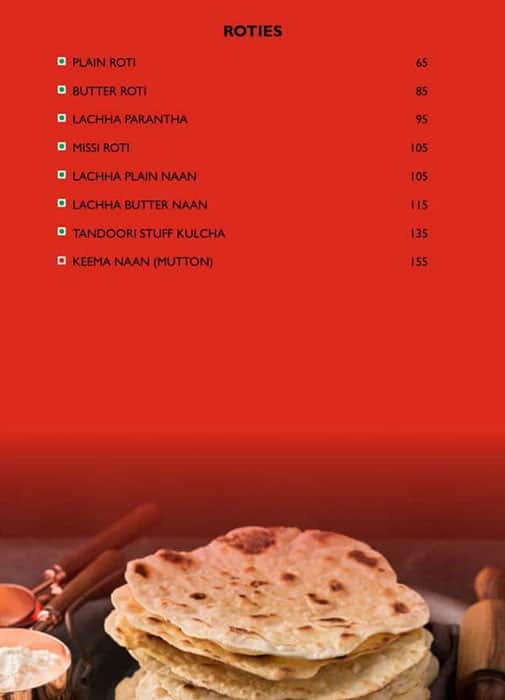 Menu at Terrace On 3, Jammu