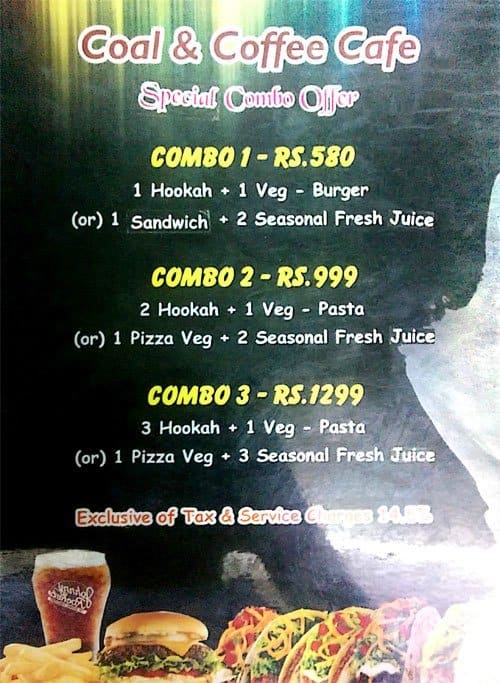 Menu at Burning Krystals Cafe, Chennai Menu at Burning Krystals Cafe, Chennai