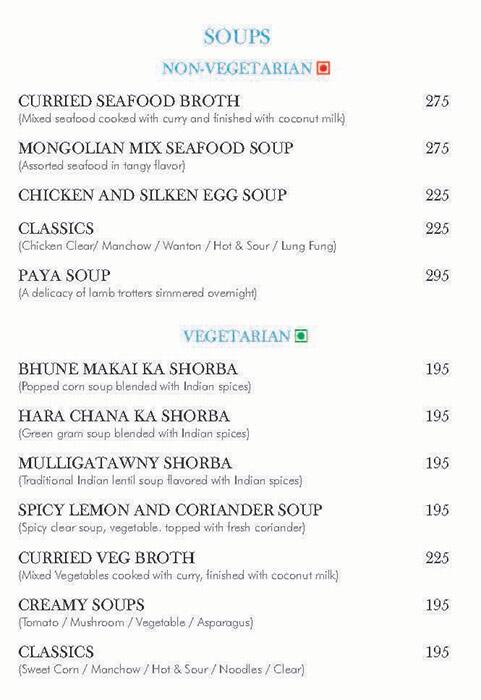 Menu of Something's Fishy - Regenza By Tunga, Vashi, Navi Mumbai