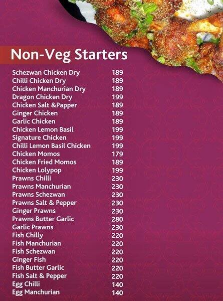 Menu at Delly Belly, Bengaluru, WJQG+JWX