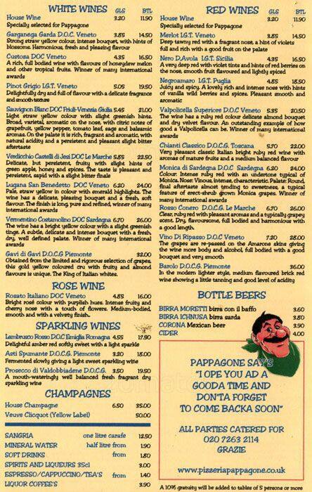 Pizzeria Pappagone, Finsbury Park, London - Zomato UK