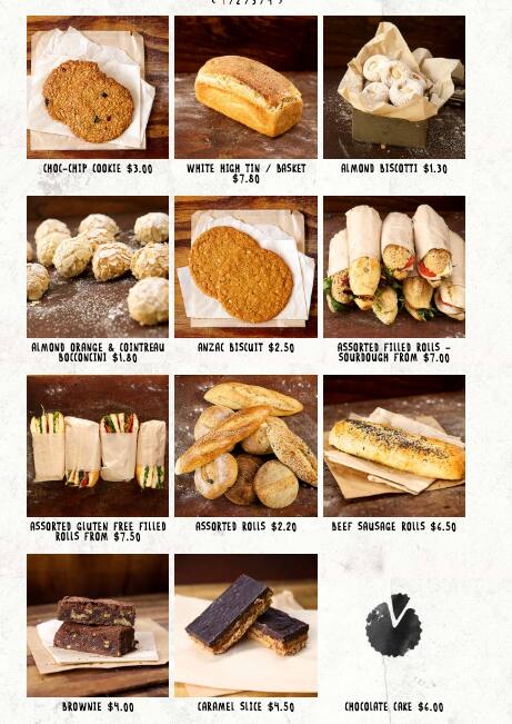 Menu at Fatto a Mano restaurant, Fitzroy