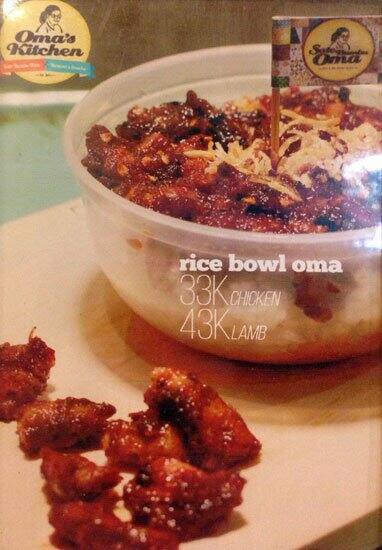 Menu at Oma's Kitchen, Jakarta