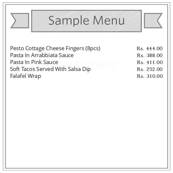 Menu at Seven Herbs - place of flavours, Vadodara