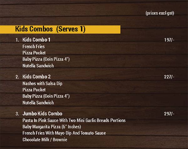 Menu of Seven Herbs, Bhayli, Vadodara