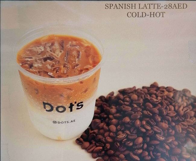 Menu at Dots Cafe - Khalifa Branch, Abu Dhabi