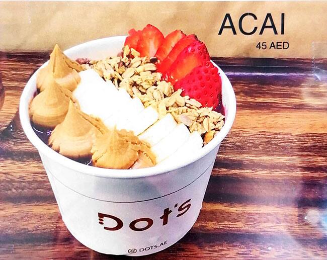 Menu at Dots Cafe - Khalifa Branch, Abu Dhabi