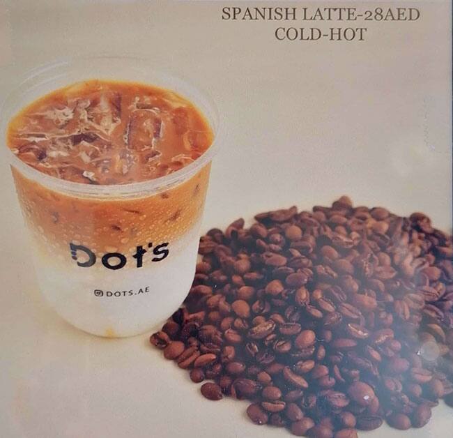 Menu at Dots Cafe - Khalifa Branch, Abu Dhabi