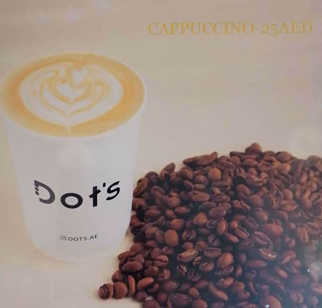 Menu at Dots Cafe - Khalifa Branch, Abu Dhabi