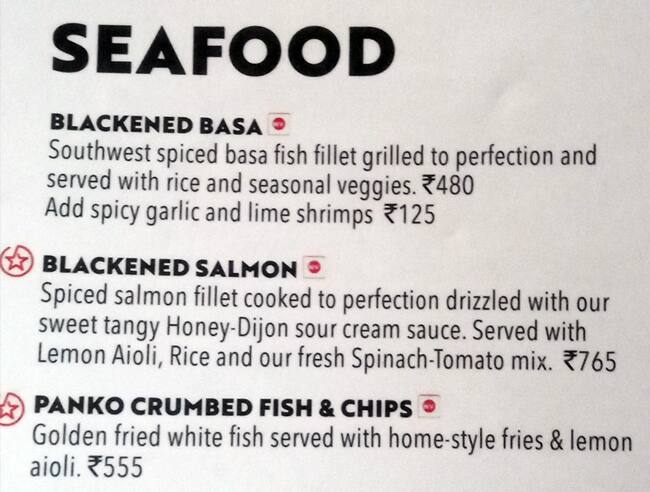 Menu at Red Chilliz, Gurugram, 5