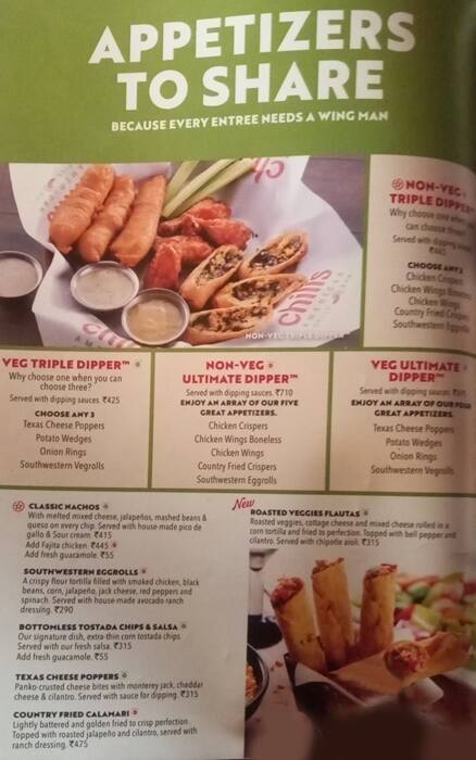 Menu at Red Chilliz, Gurugram, 5