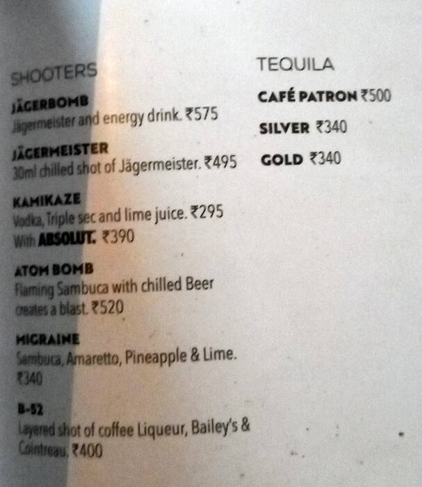 Menu at Red Chilliz, Gurugram, 5