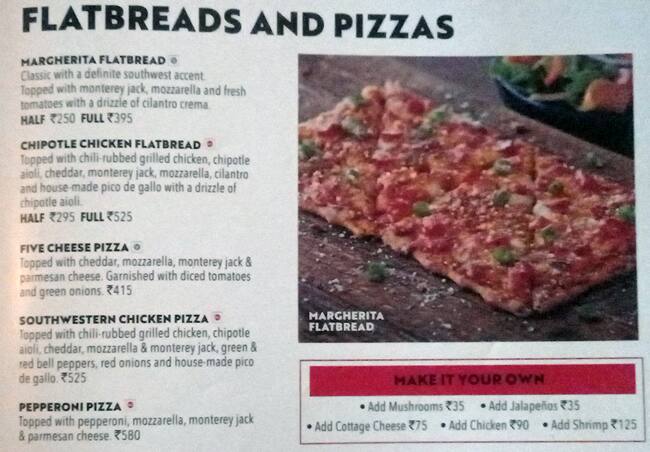 Menu at Red Chilliz, Gurugram, 5