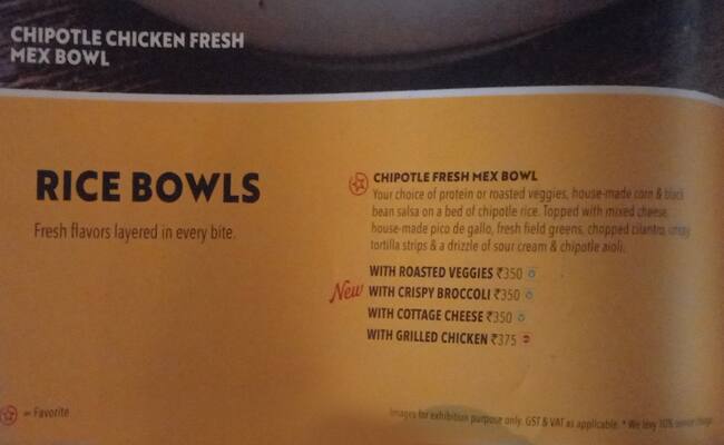 Menu at Red Chilliz, Gurugram, 5