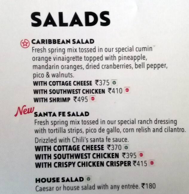 Menu at Red Chilliz, Gurugram, 5