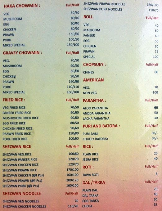 Keri Beri Menu, Menu for Keri Beri, Christian Basti, Guwahati - Zomato