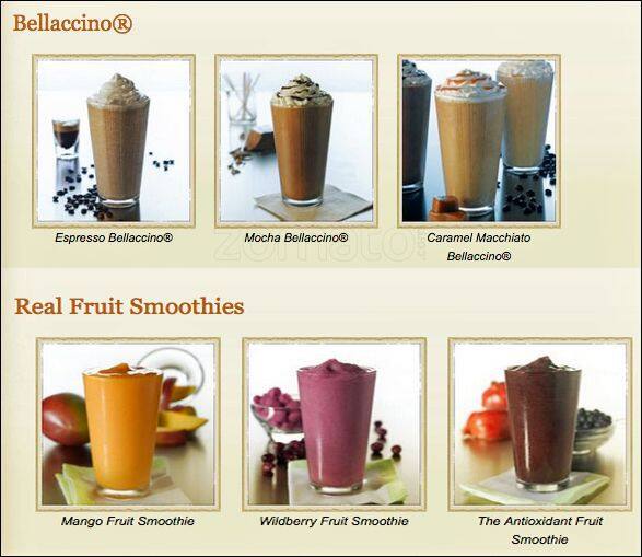 Menu at Tully's Coffee cafe, Clyde Hill, NE Points Dr