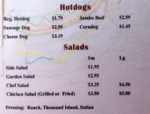 Menu at Balls Grill & Produce BBQ, Gastonia