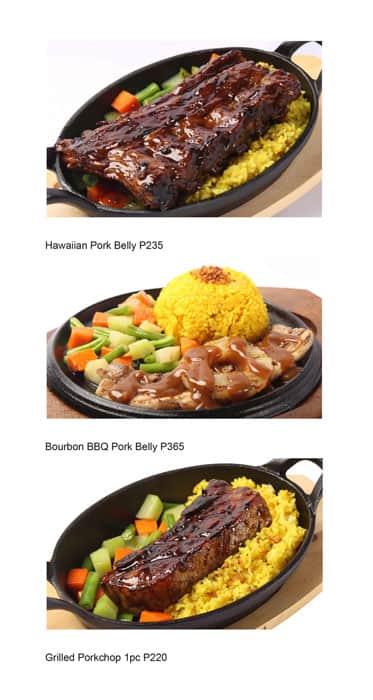 Menu at Holy Cow restaurant, Pasay, Sm Mall Of Asia Complex