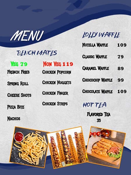 Menu of Daily Dosage, Medavakkam, Chennai