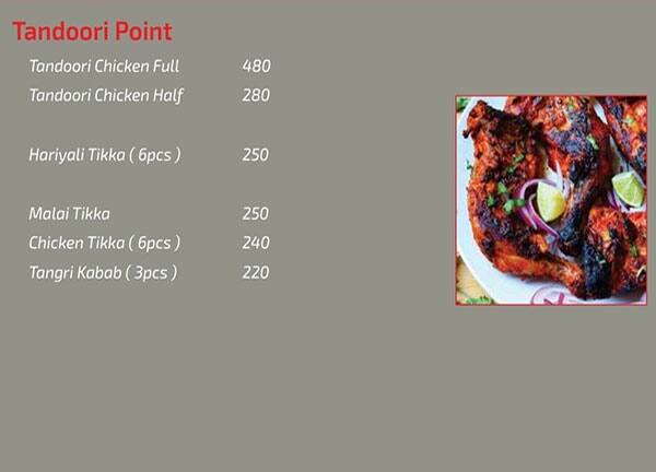 Menu at Firewood Briyani, Chennai, Elite Palace