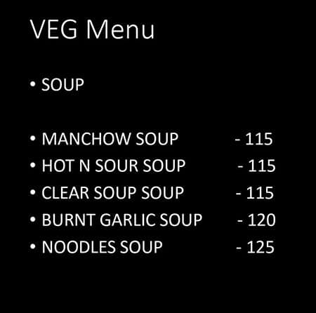 Menu of Vava Kitchen, Chembur, Mumbai