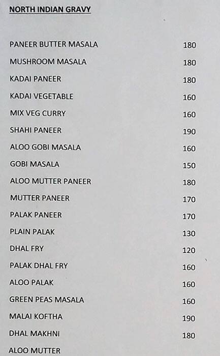 Menu at Kamakshi Mess, Chennai, 44 mahadevan Street SM nagar