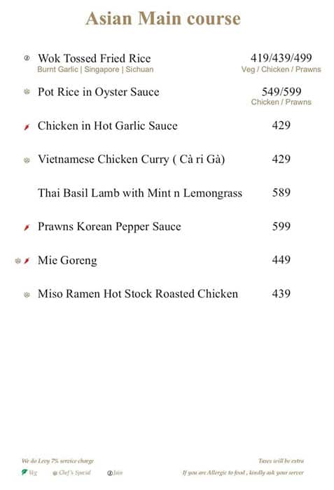 Menu at Temper Eatery Pvt Ltd, Mumbai