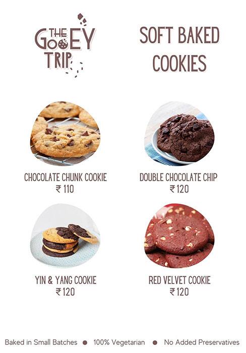 Menu of The Gooey Trip, Teynampet, Chennai