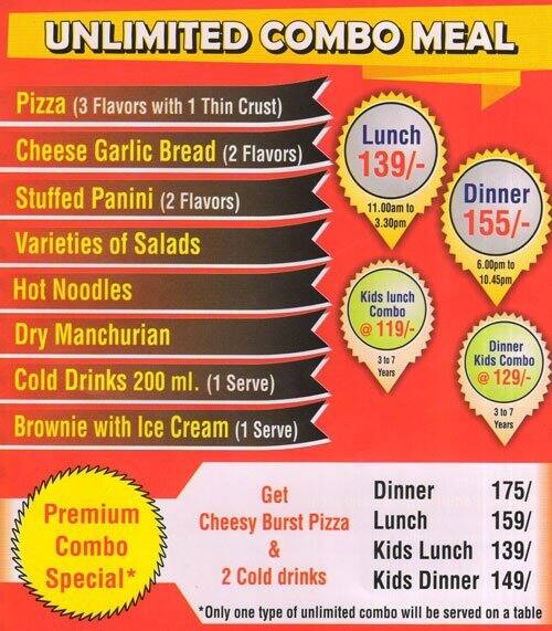 Pizza Tune Menu, Menu for Pizza Tune, Satellite, Ahmedabad - Zomato